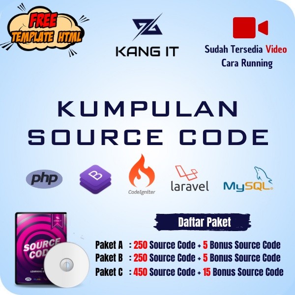 Jual Source Code Program Aplikasi Dan Sistem Informasi Pemograman PHP Lengkap Dengan Database ...