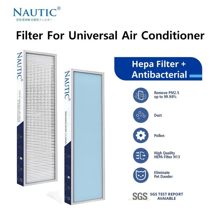 Jual Replacement Filter HEPA+Antibacterial untuk Universal Air ...