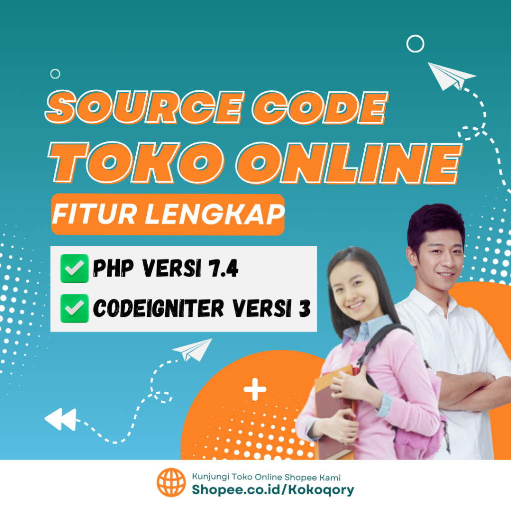 Jual SOURCE CODE TOKO ONLINE FITUR LENGKAP | Shopee Indonesia