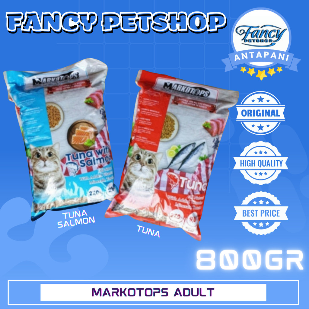 Jual Makanan Kucing MARKOTOPS All Life Stages MARKOTOP Adult 800gr ...