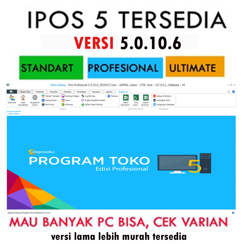 Jual IPOS 5 PROFESIONAL STANDART DAN ULTIMATE | Shopee Indonesia