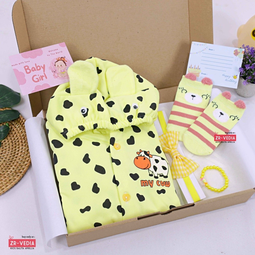 Jual COD [SMILE] Hampers Jaket Baby Girl 0-12 Month / Kado Lahiran Bayi ...