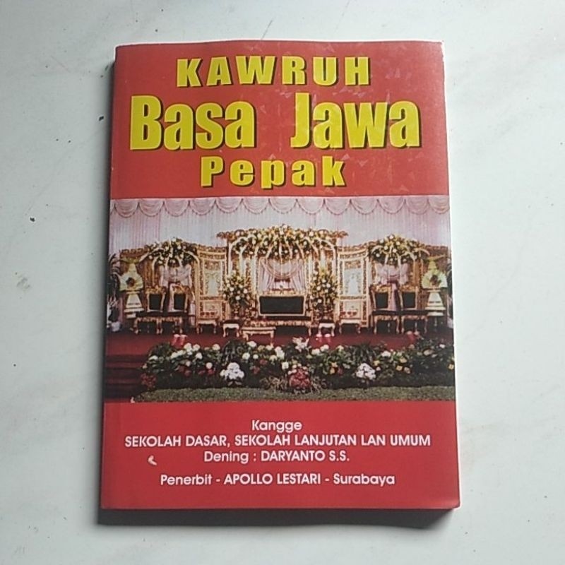 Jual KAWRUH BASA JAWA PEPAK (APOLLO LESTARI) | Shopee Indonesia