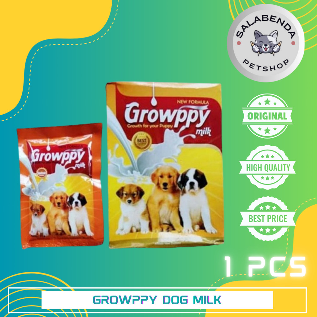 Jual Growppy Dog Milk Puppy 30gr Per 1 PCS | Shopee Indonesia