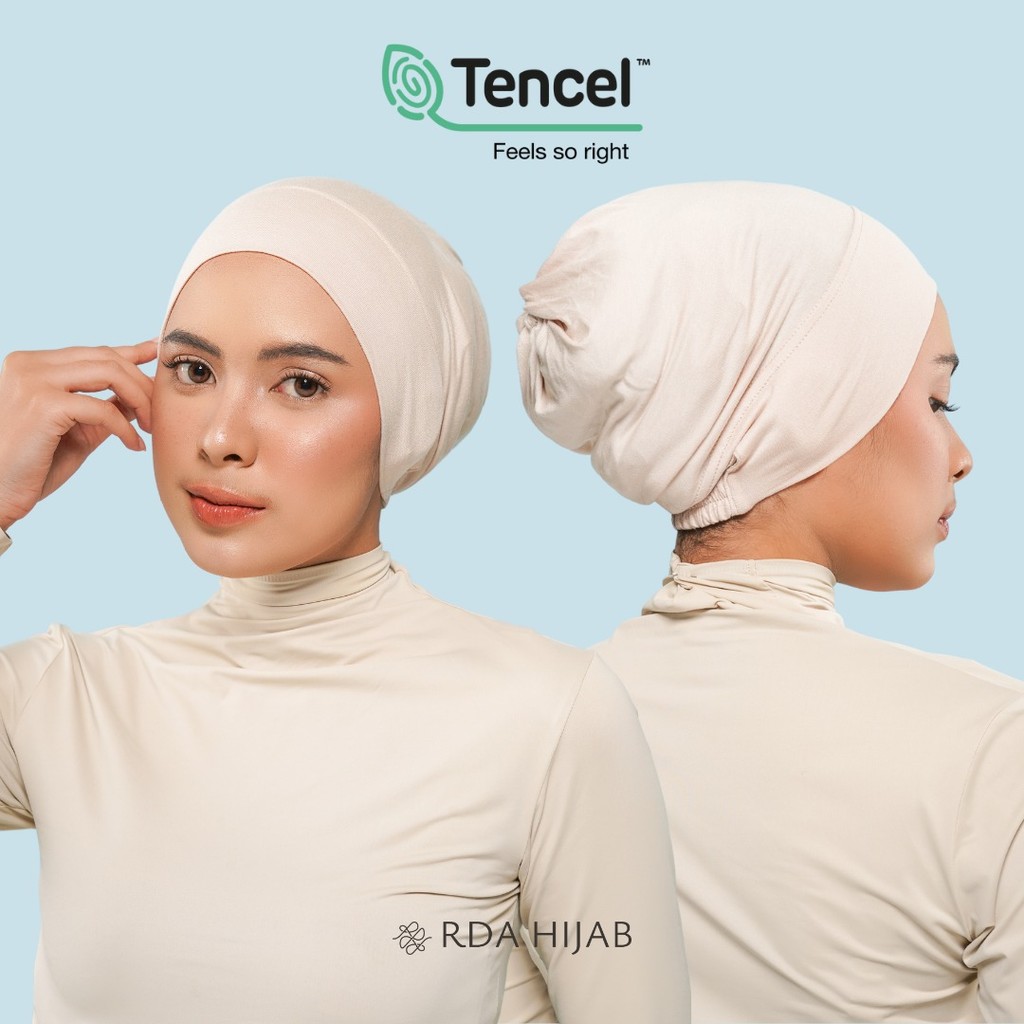 Jual Ciput Arab Karet Tencel Inner Dalaman Kerudung Hijab | Shopee ...