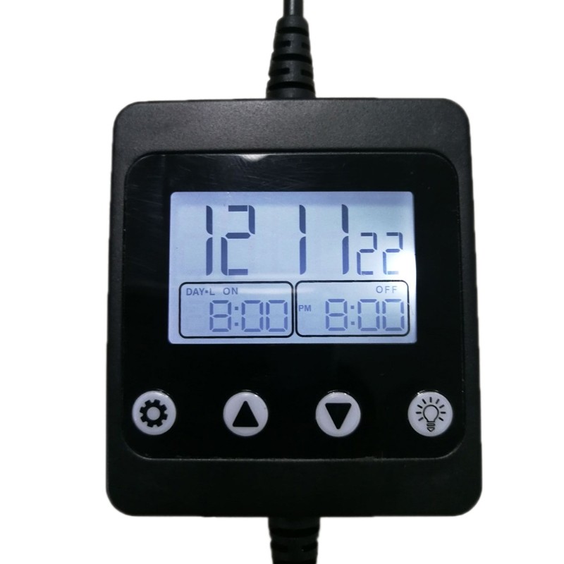Jual Aquarium Light Timer & Dimmer Easy to Program Fish for Tank Lamp Controller Indoor Mini ...