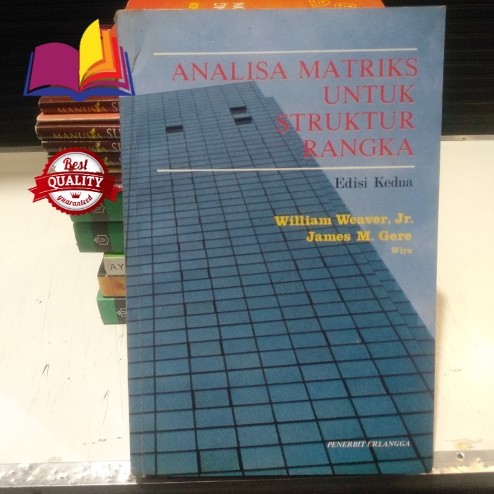 Jual Buku Analisa matriks untuk Struktur Rangka - William Weaver ...