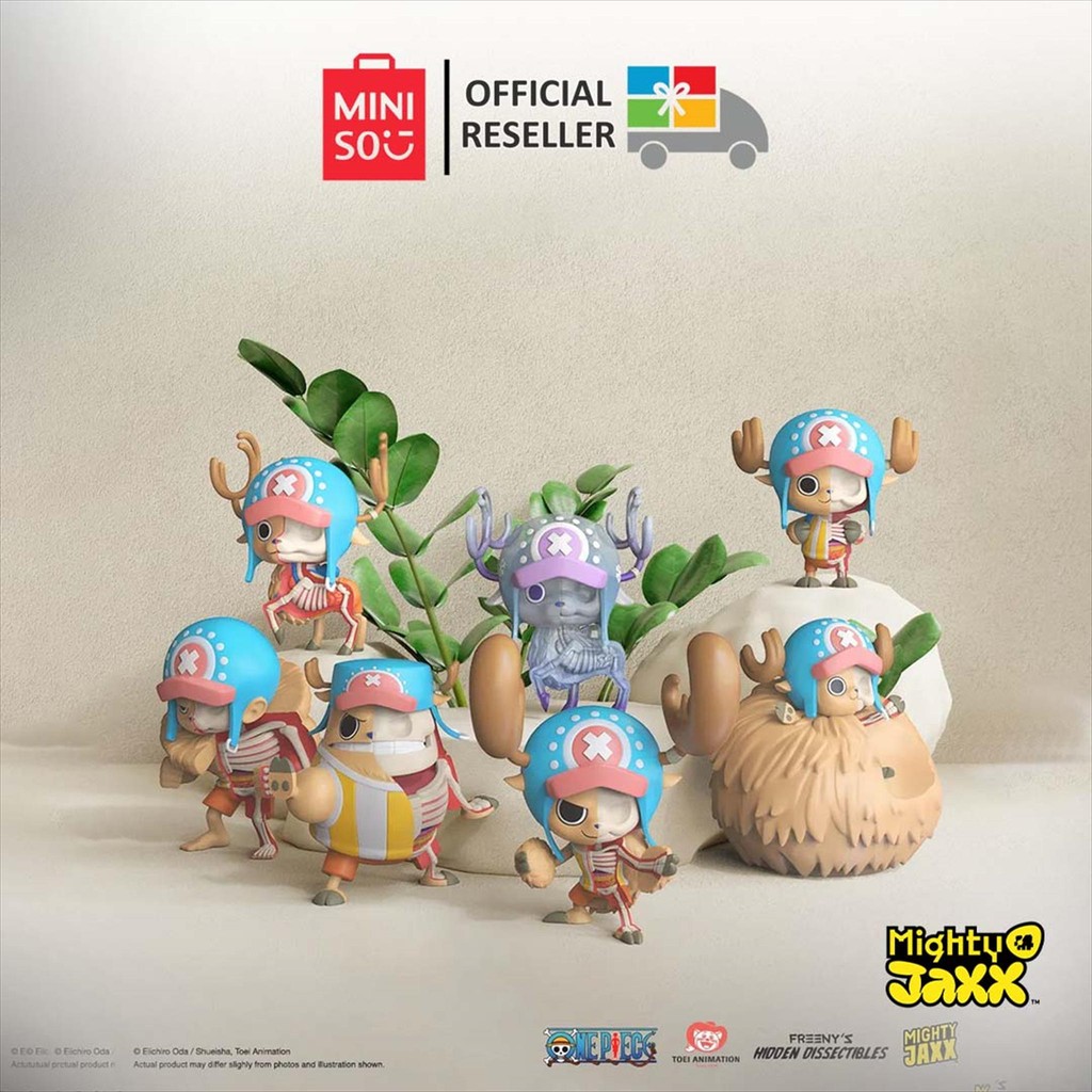 Jual MINISO x Mighty Jacxx Fun Boxx One Piece Blind Box Series 3 ...