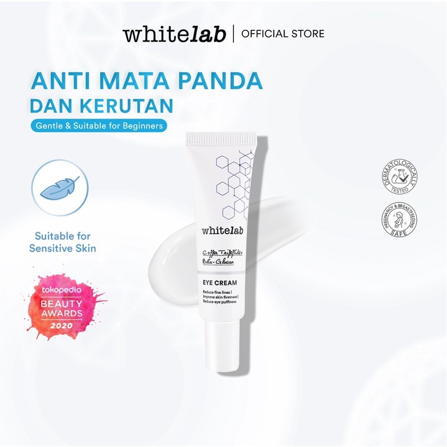 Jual -DOMESTIKA- Whitelab Eye Cream - Krim Mata Atasi Kerutan, Garis ...