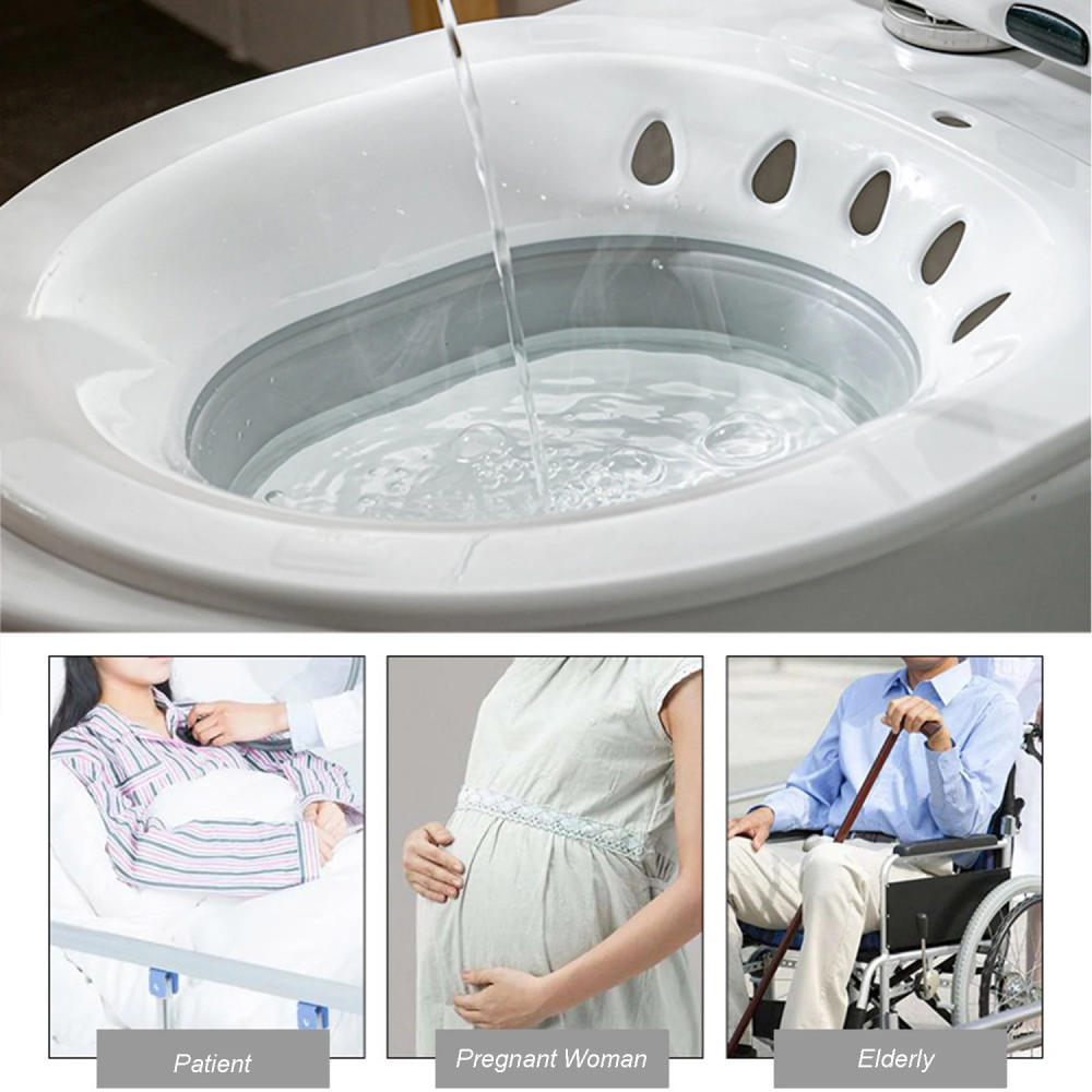 Jual Bak Mandi Portable Postpartum Folding Toilet Sitz Bath Bowl ...