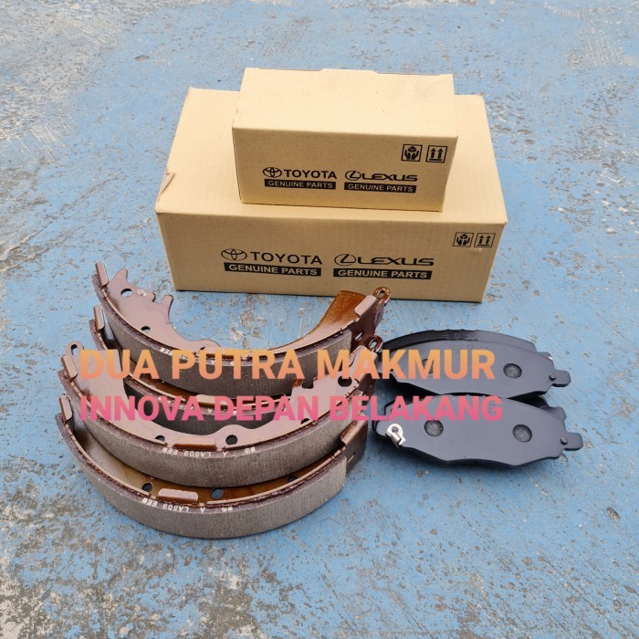 Jual COD Part Baru KAMPAS REM DEPAN BELAKANG SET INNOVA BRAKE PAD BRAKE ...