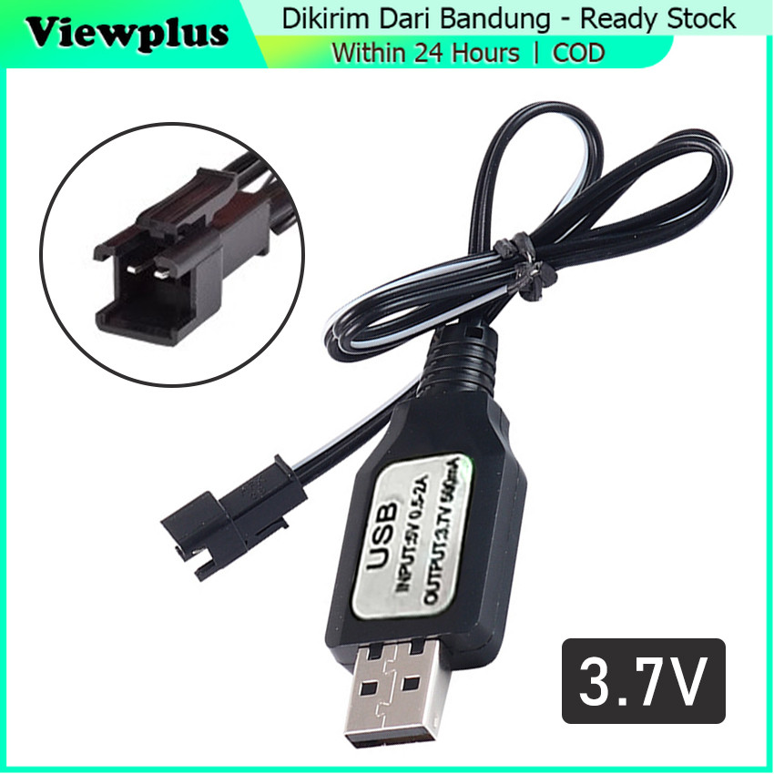 Jual Part RC Kabel Charger Baterai Mobil RC Type Lithium 18650 Soket ...