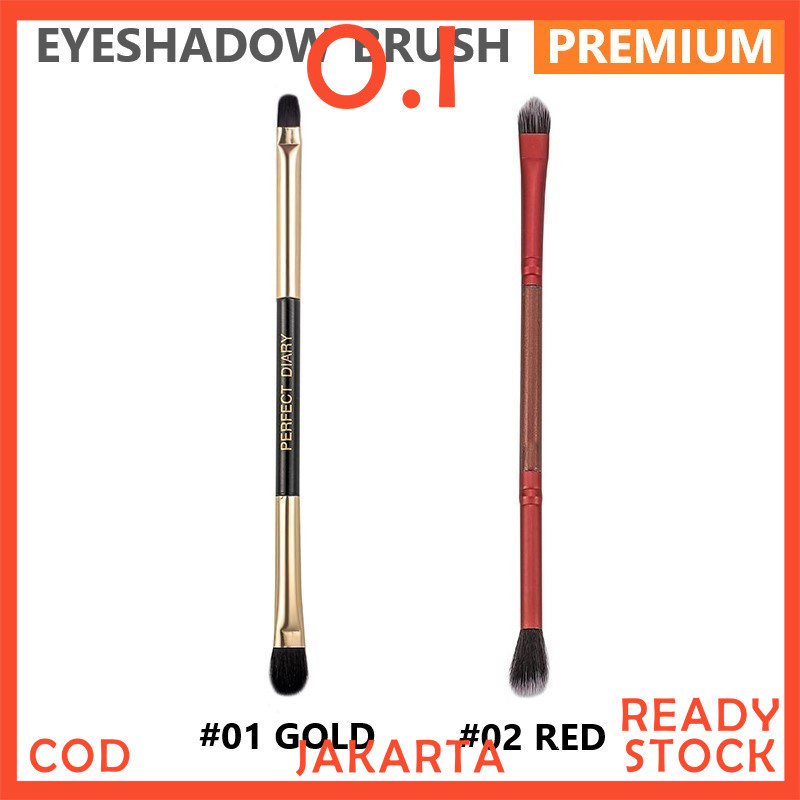 Jual Kuas Makeup Brush Make Up Kuas Rias Eyeshadow Brush Double Head 2 ...