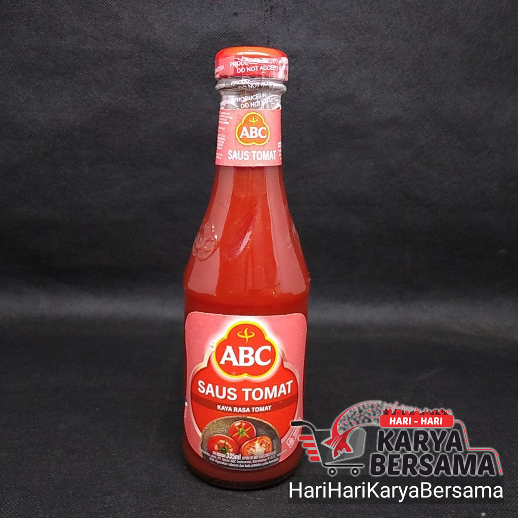 Jual BAHAN MASAK ABC TOMATO KETCHUP SAUS TOMAT BOTOL 335ML | Shopee ...