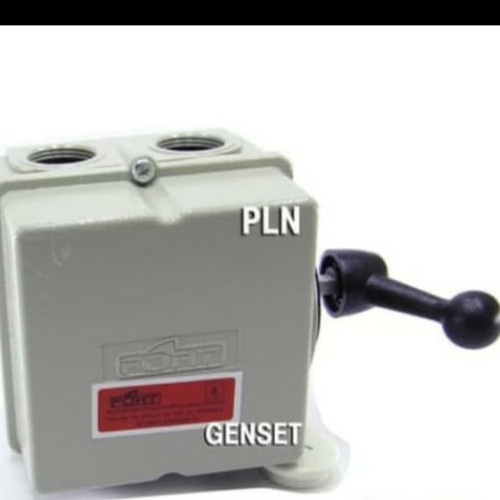 Jual Switch Genset Ohm Cam Saklar Genset ke PLN Starter Change Over Switch COS 15A / 30A 500V 1 ...