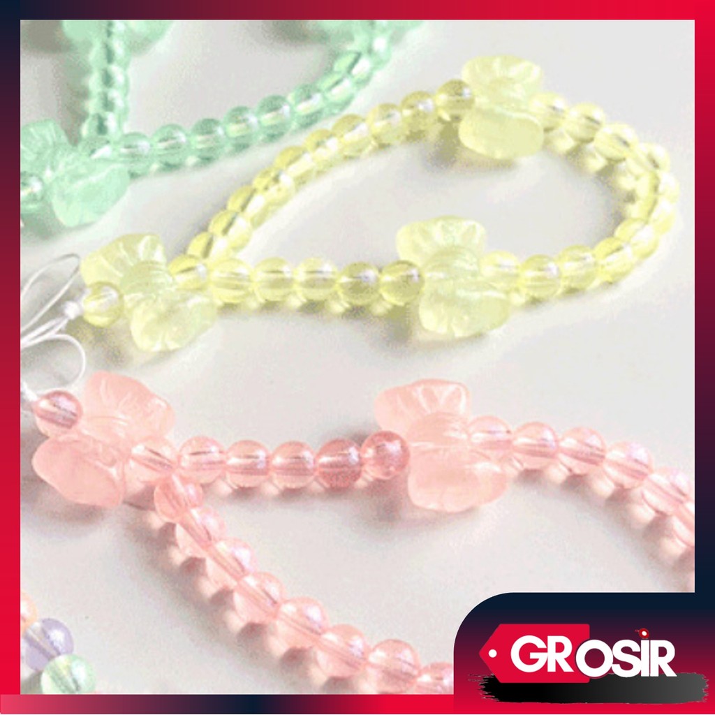 Jual Grosir - 6366 Gantungan HP Manik Aesthetic / Phone Strap Portable ...