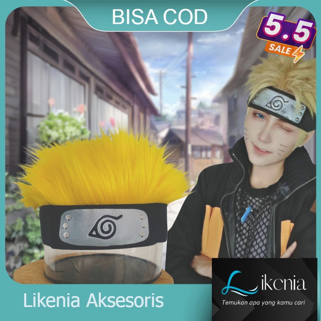Jual Topi anime, pria rambut palsu, topi merah, rambut putih, cosplay ...