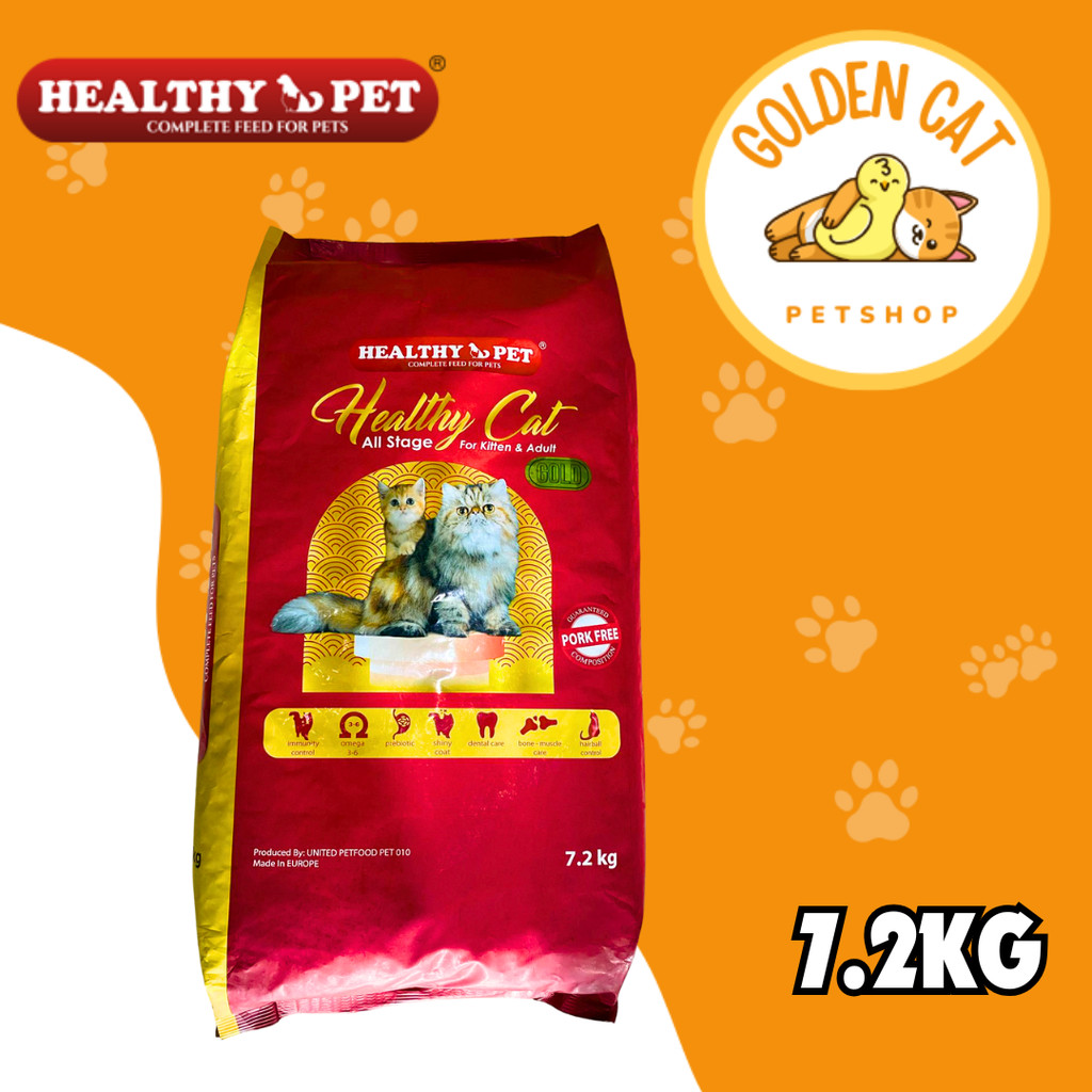 Jual Healthy Pet All Stages Cat Food 7.2 Kg for Kitten and Adult Pork ...