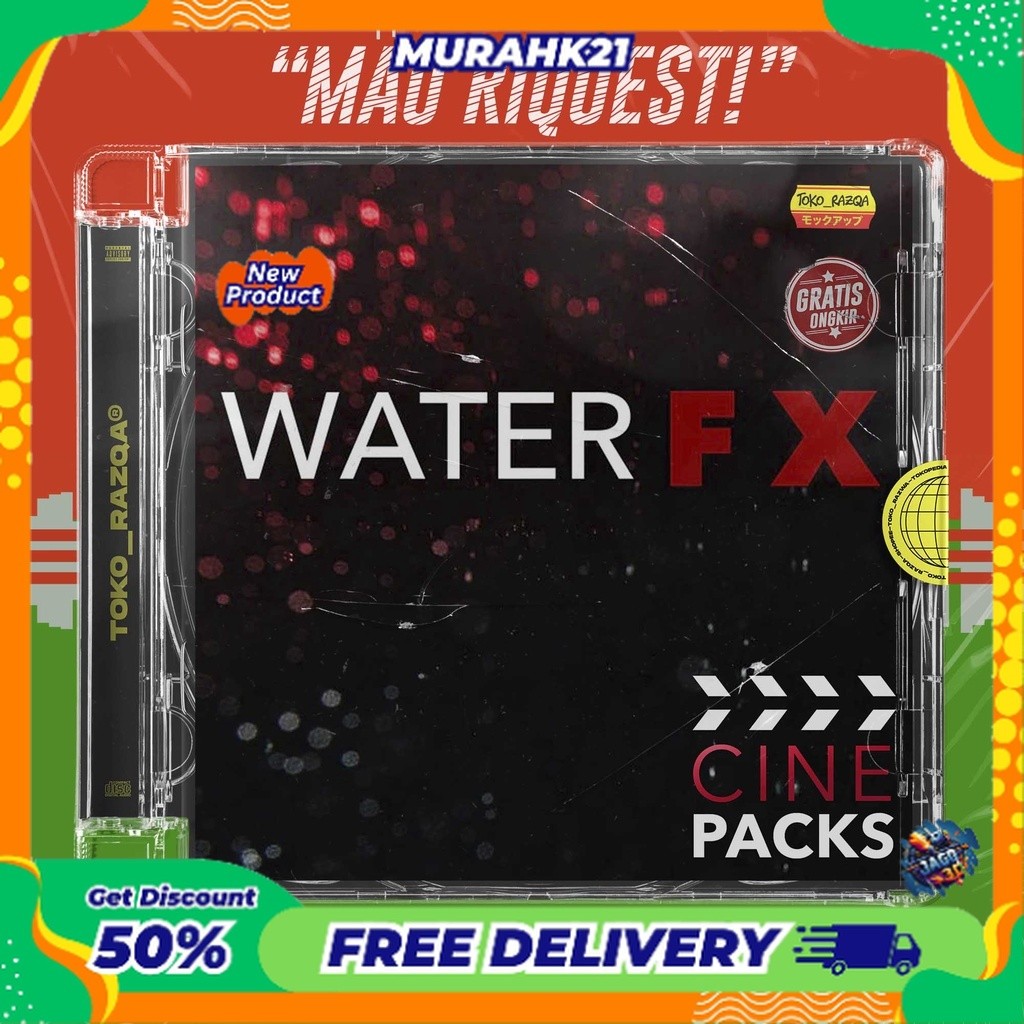 Jual CinePacks - Water FX - Premiere Pro - Sony Vegas - Final Cut Pro AE/PR MOTION VegasPro ...