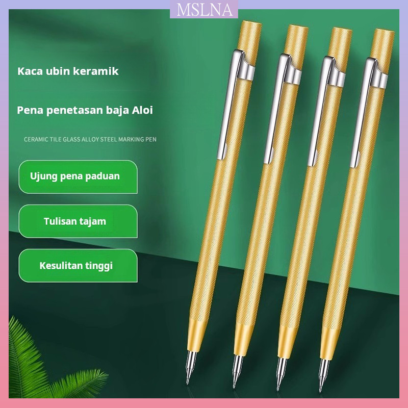 Jual Pena penanda paduan baja tungsten, pena pemotong ubin, jarum ...