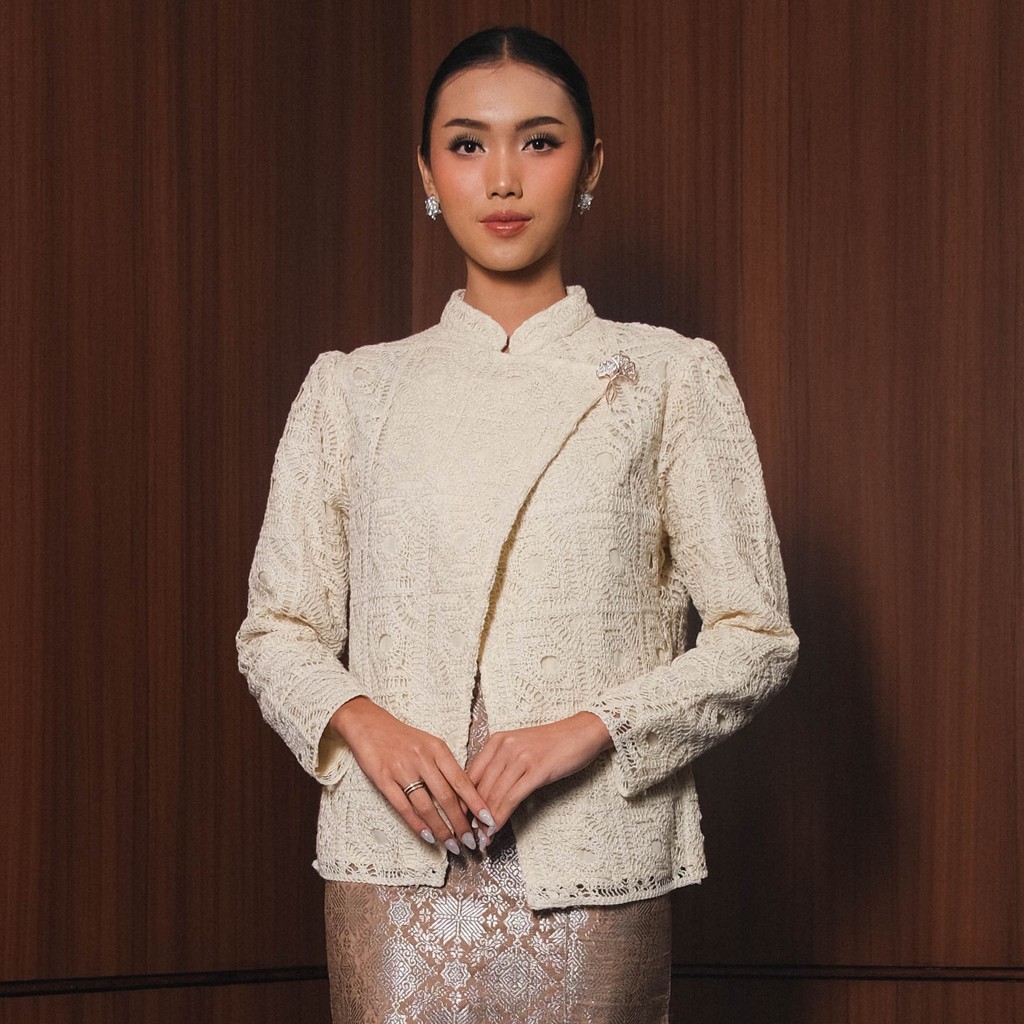 Jual Holy Peony Poetry Top Kebaya Janggan Tradisional Modern Wanita ...