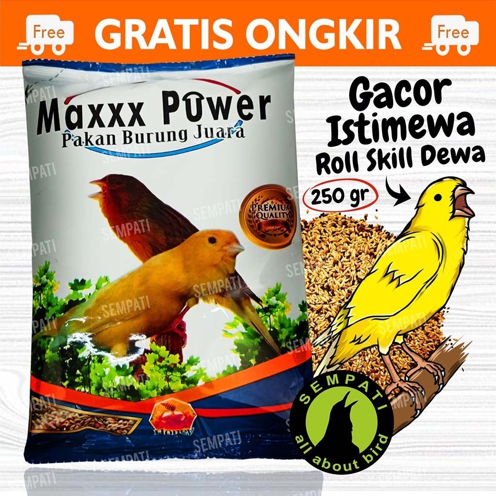 Jual SEMPATI MAXXX POWER KENARI PAKAN BURUNG KENARI | Shopee Indonesia