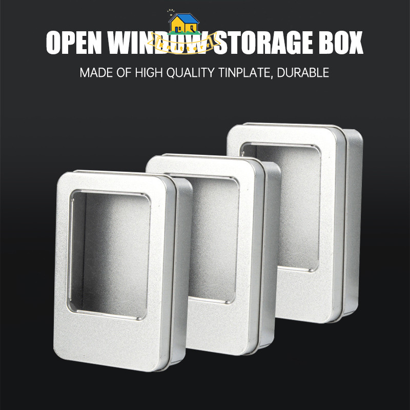 Jual Kotak Penyimpanan Kaleng Mini Dengan Tutup Tin Case Aksesoris ...