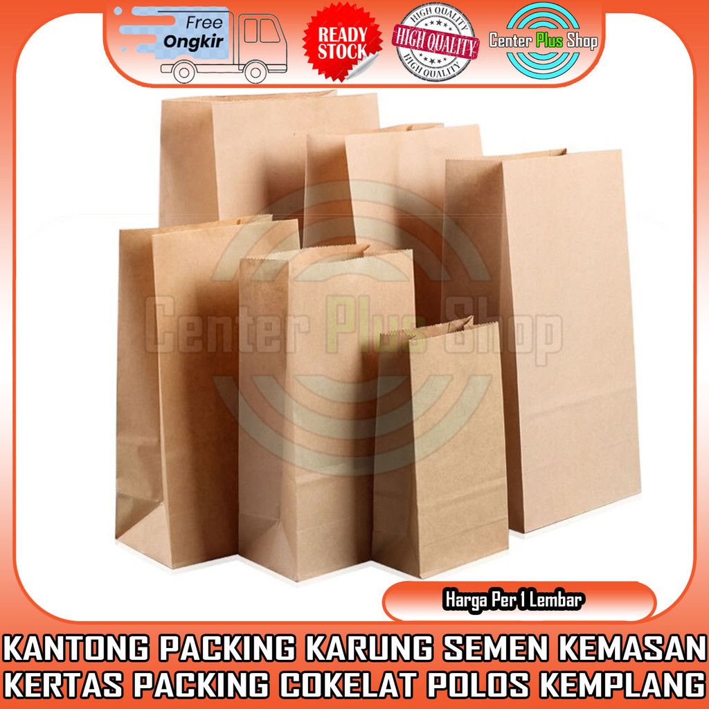 Jual Kantong Karung Kertas Packing Kantung Semen Kemasan Kopi Kemplang ...