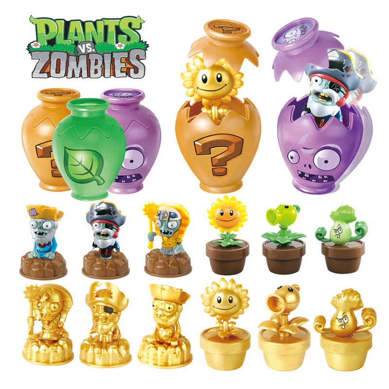 Jual Genuine 12 Style Plants VS Zombies 2 Surprise Box Jar Set Toys ...