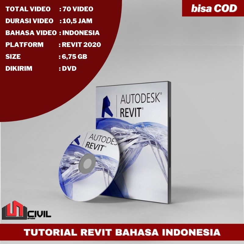 Jual Tutorial Revit Bahasa Indonesia Lengkap (Arsitektur-Struktur-MEP) | Shopee Indonesia