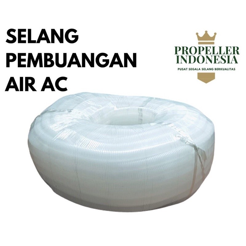 Jual Selang Pembuangan Air AC Drain Flexible 5/8 1 Roll 50 Meter ...