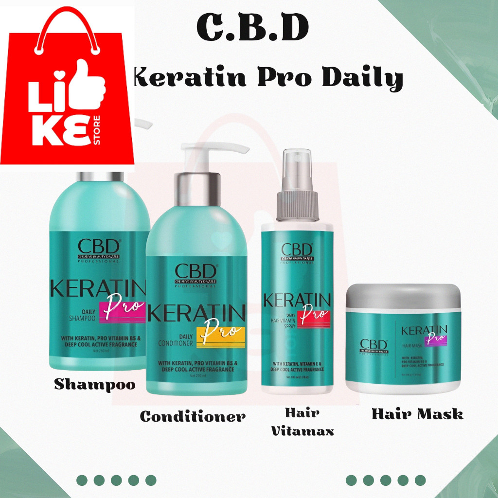 Jual CBD PROFESSIONAL KERATIN PRO DAILY 250 ML - MURAH | Shopee Indonesia