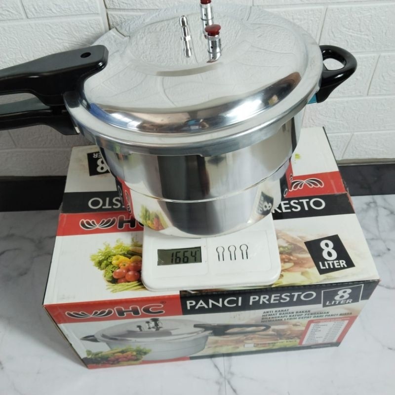 Jual Panci Pelunak Daging Presto Pan Steamer 8L | Shopee Indonesia