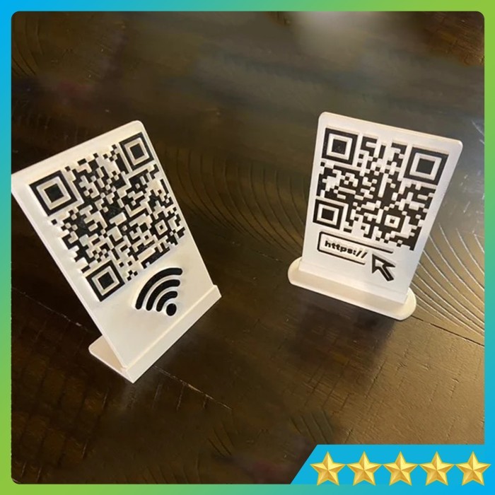 Jual Standing QR Code QRIS Barcode Pembayaran | Shopee Indonesia