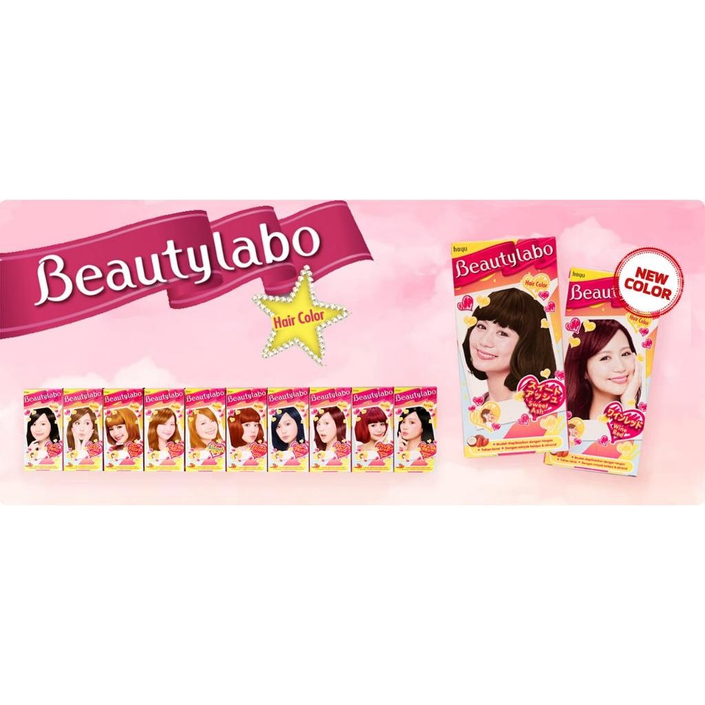 Jual BeautyLabo Hair Color - HOYU Japan Semir Rambut | Shopee Indonesia