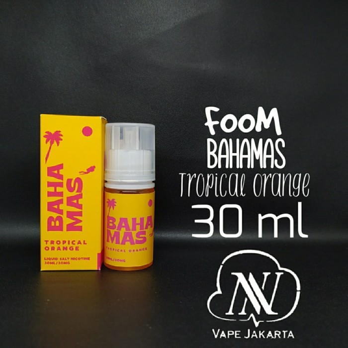Jual Foom Bahamas Tropical Orange Salt Nic 30ml 30mg by Foom | Shopee ...
