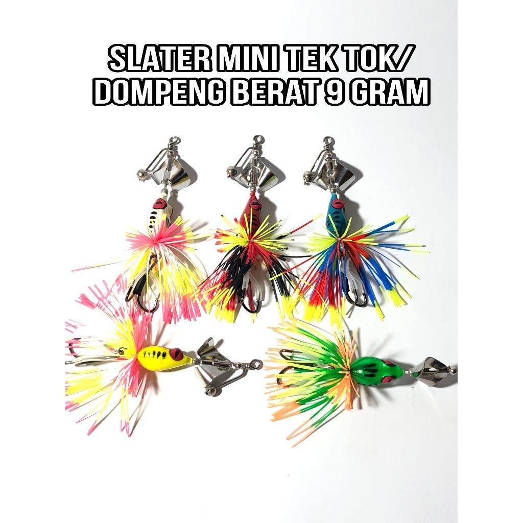 Jual Slater Mini Tek Tok Dompeng 9 Gram Warna Menarik | Shopee Indonesia