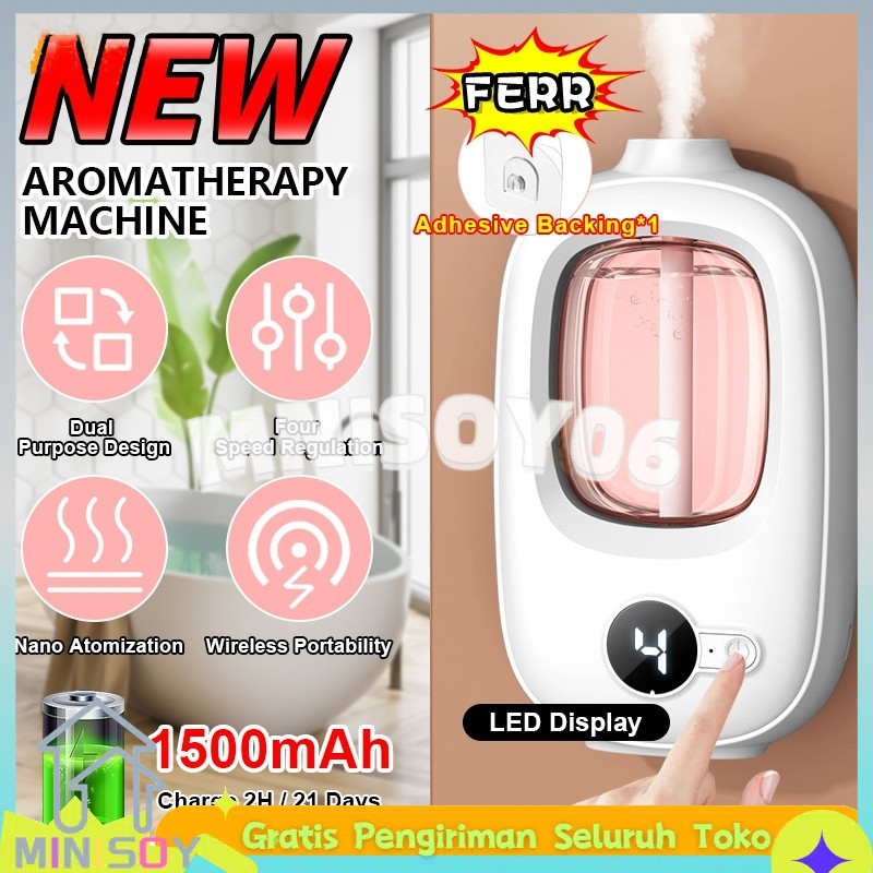 Jual 【COD】LED Otomatis Dinding Aromaterapi Mini Humidifier Diffuser Aromaterapi Pewangi Ruangan ...