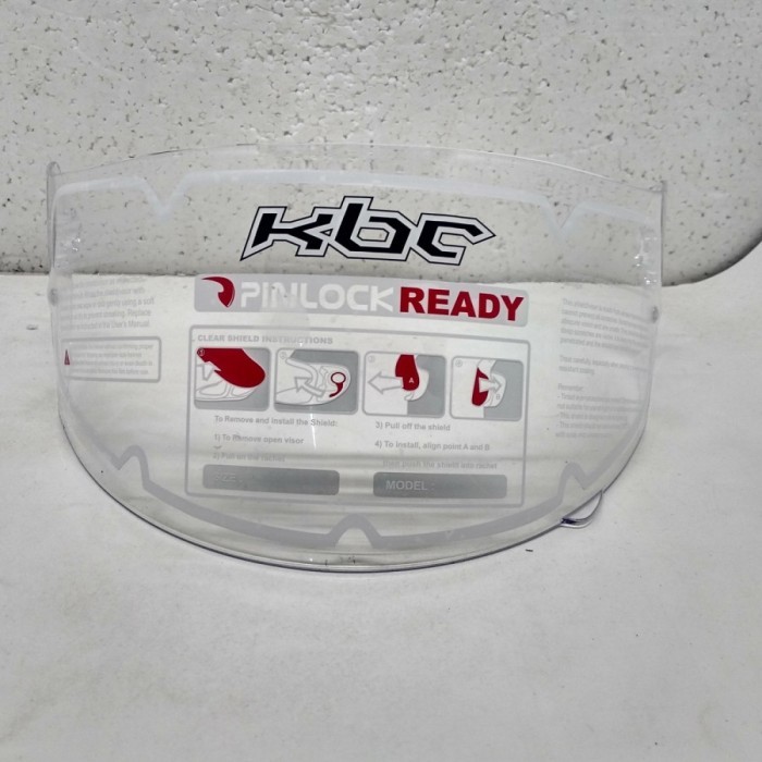 Jual Visor Clear KBC V VK VR RSV SIRCON HJC Lorenzo | Shopee Indonesia