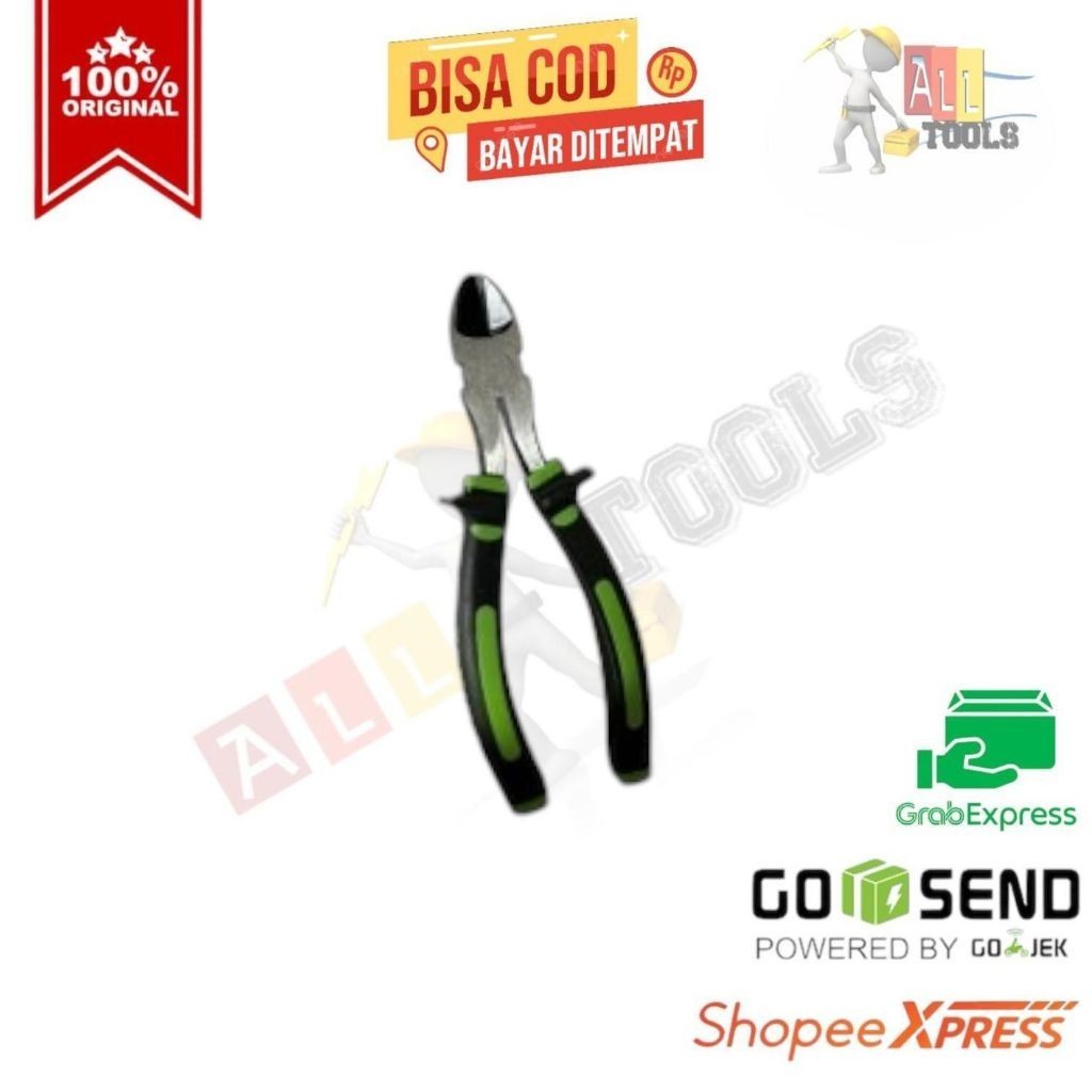 Jual TEKIRO Tang Potong 6 Inch - Diagonal Pliers/ Tang Diagonal 6 Inch ...
