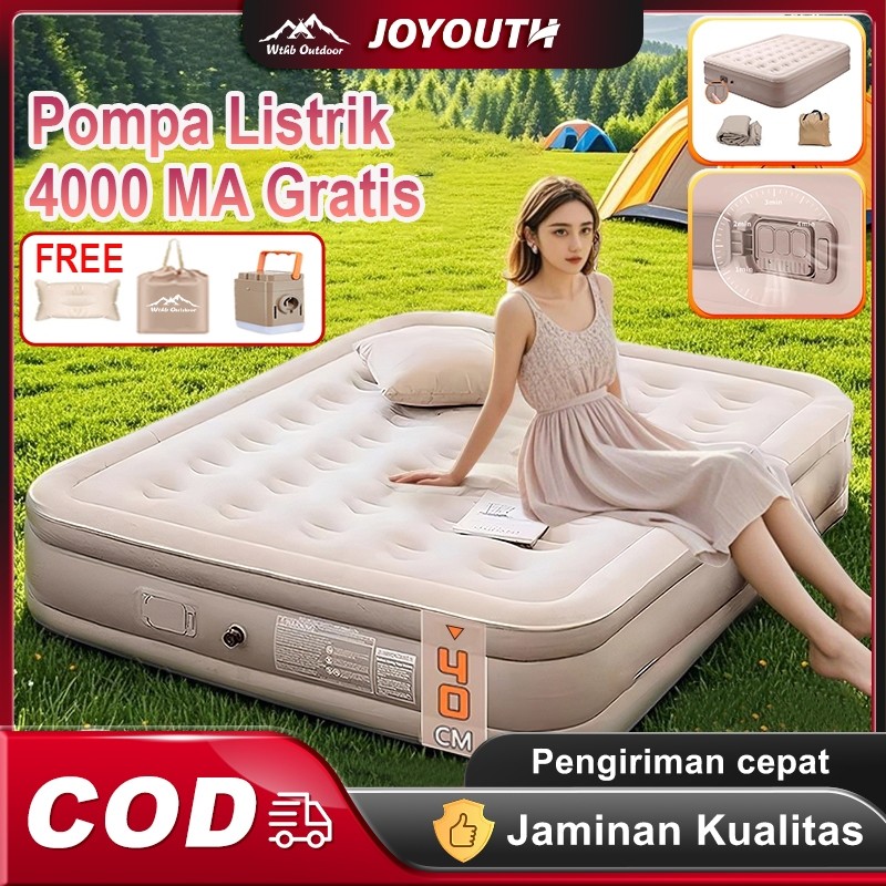 Jual JOY kasur angin pompa otomatis outdoor Kasur pompa lipat kasur ...