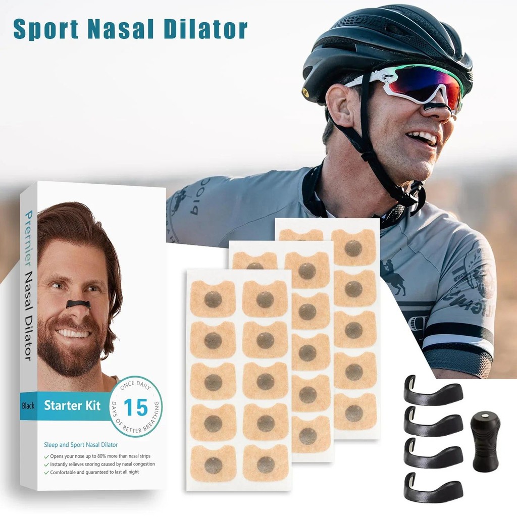 Jual 15Pairs Magnetic Nasal Breathing Dilators Kits Sport Nasal Dilator ...
