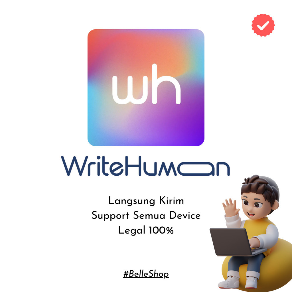 Jual WriteHuman - Ultra Plan Bypass AI detection with the world's most powerful AI Humanizer ...