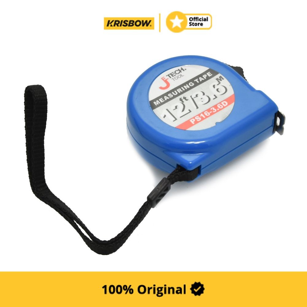Jual Jetech Measuring Tape Meteran 3.6 M X 16 mm | Shopee Indonesia