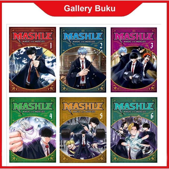 Jual Mashle: Magic and Muscles manga, Vol. 1-15 (English) | Shopee ...