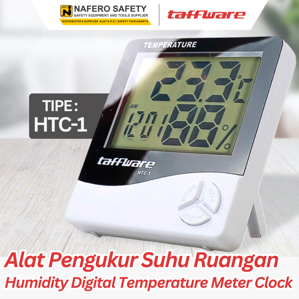 Jual Termometer HTC-1 Thermometer Hygrometer Digital Higrometer ...