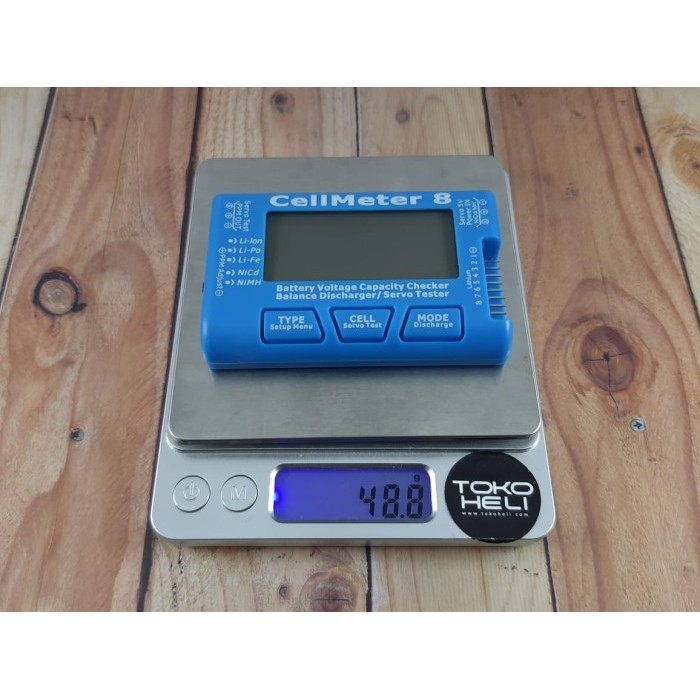 Jual AOK Cell Meter 8 Servo / ESC / Lipo Battery Capacity Checker ...