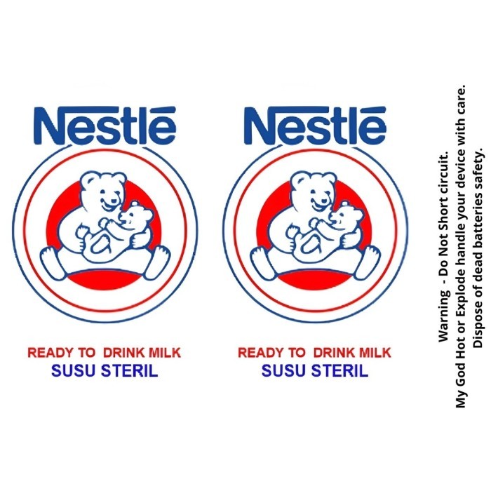 Jual Promo Stiker Skin Wrap Baterai 18650 Desain ABC Alkaline Original ...