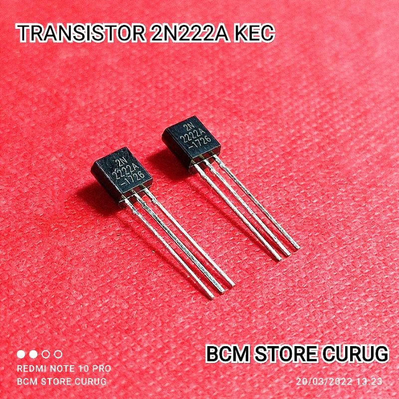 Jual 10 BUAH TRANSISTOR 2N2222 2N 2222 2N2222A 2N 2222A 30V 0.6A TO92 ...