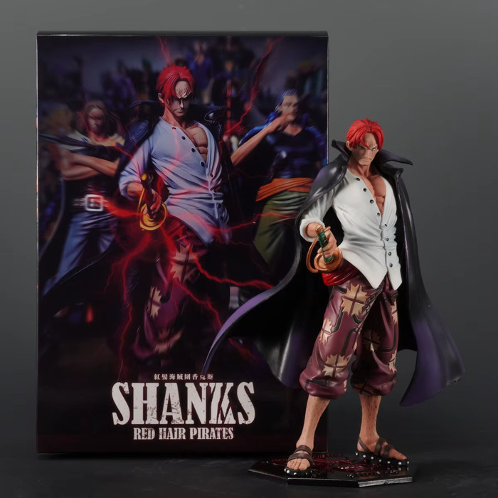 Jual Shanks Akagami Action Figure One Piece GK Statue Long Hu Studio ...